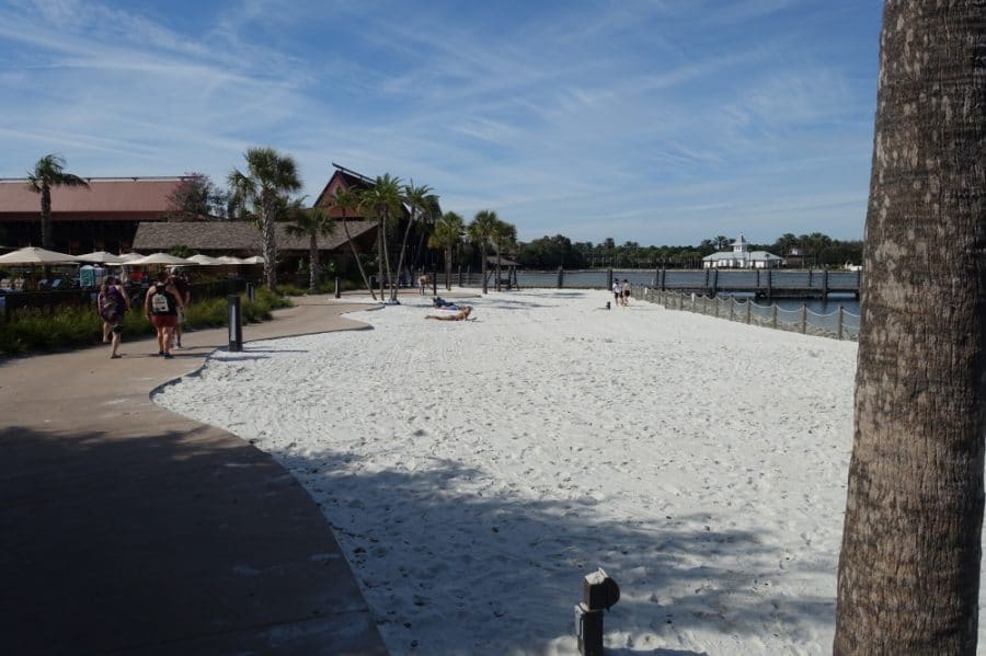 The Pools and Beaches at Disney's Polynesian Village Resort