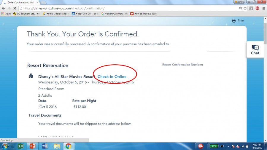 New Disney World Online Check-in Forms Allow You to Request “Connecting ...