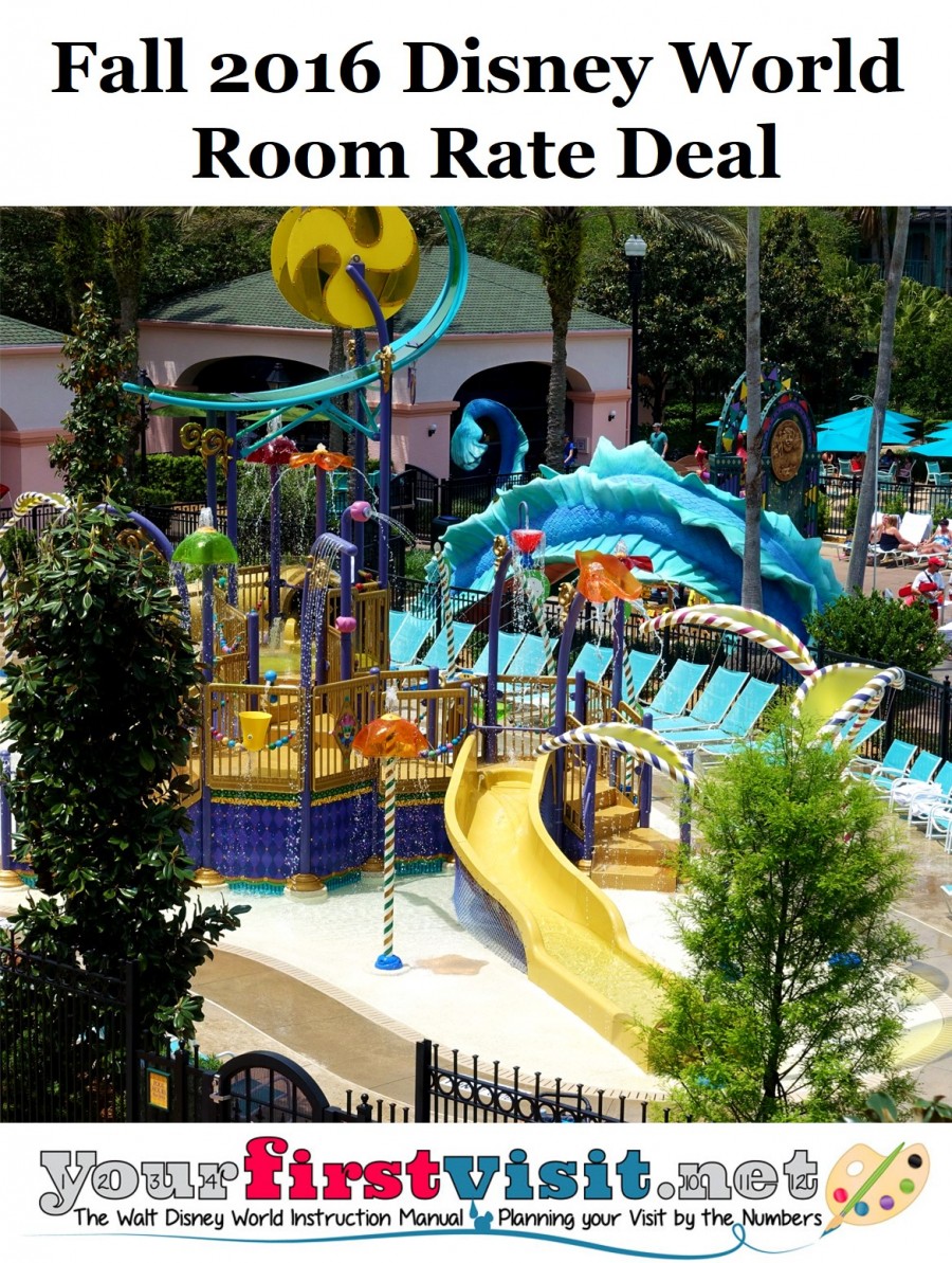 2016 Disney World Fall Room Rate Deal is Out - yourfirstvisit.net