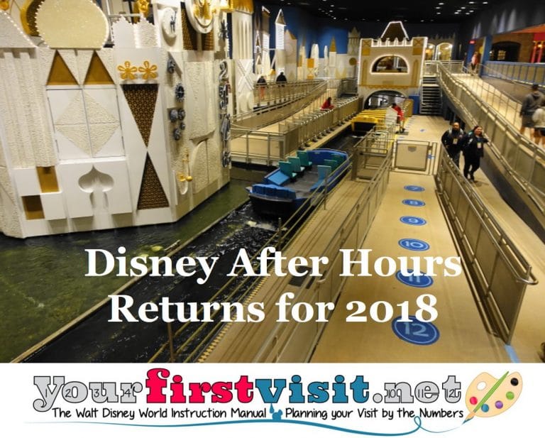 Disney After Hours Back in Early 2018 - yourfirstvisit.net