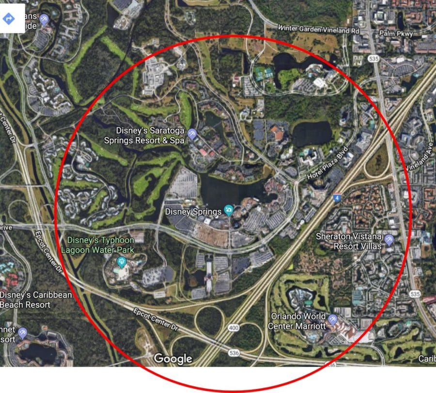 Transportation and the Disney Springs Resort Area Hotels ...