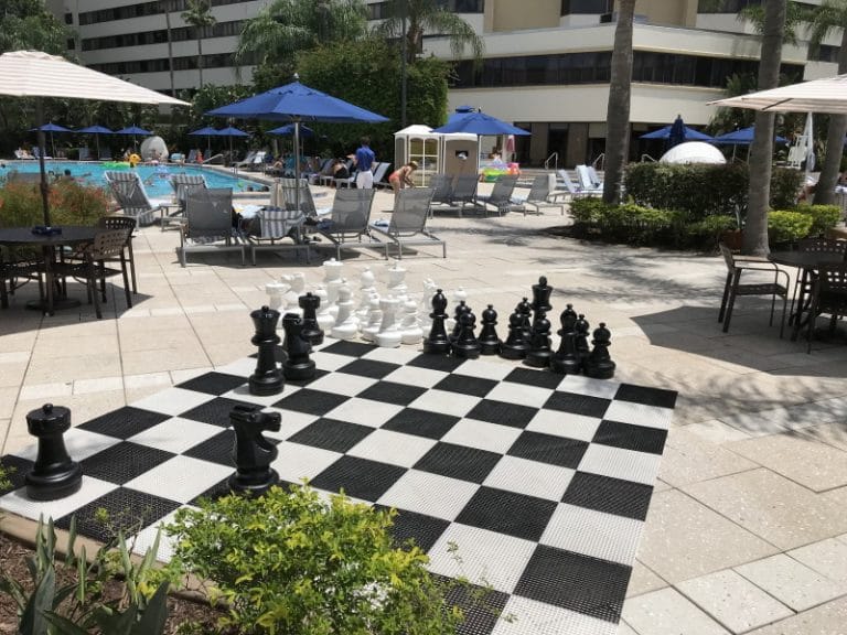 The Pools at the Hilton Orlando Lake Buena Vista, Disney Springs Resort ...