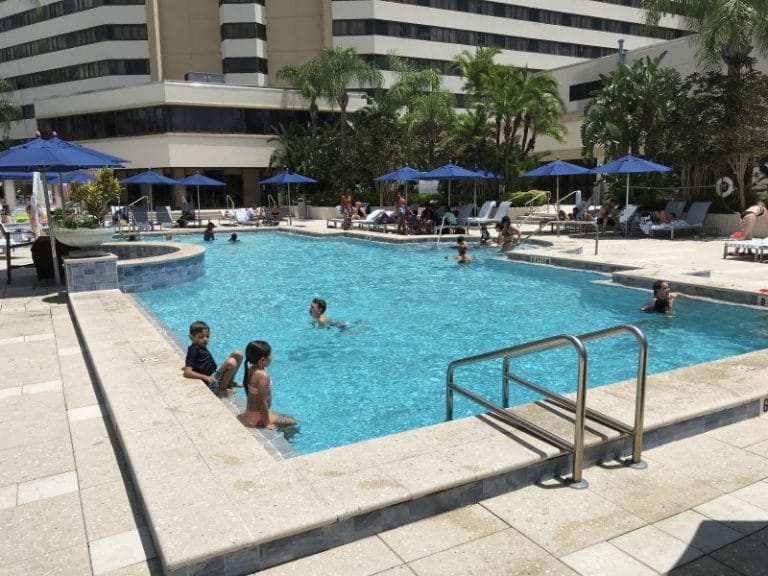 The Pools at the Hilton Orlando Lake Buena Vista, Disney Springs Resort ...