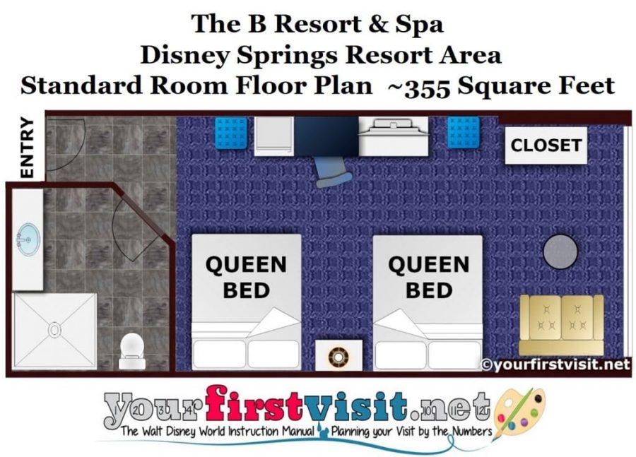 Review: The B Resort & Spa in the Disney Springs Resort Area ...