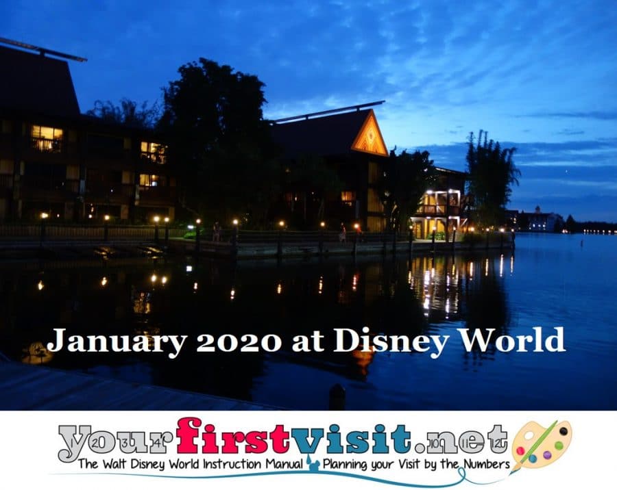 January 2020 at Walt Disney World - yourfirstvisit.net