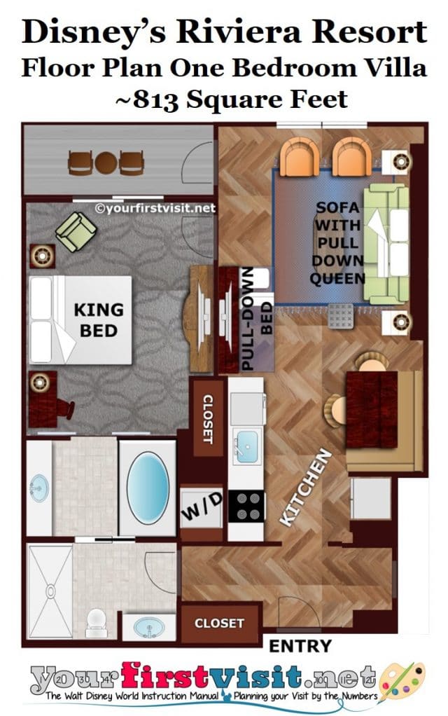 Theming and Accommodations at Disney's Riviera Resort - yourfirstvisit.net