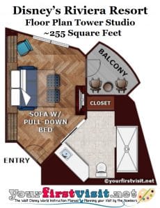 Theming and Accommodations at Disney's Riviera Resort - yourfirstvisit.net