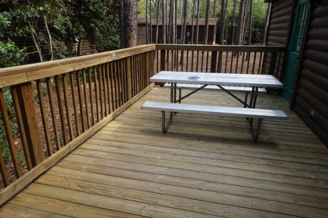 Photo Tour of a the Living/Dining/Kitchen Space in a Cabin at Disney's ...