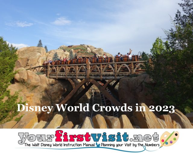 Disney World Crowds in 2023 - yourfirstvisit.net