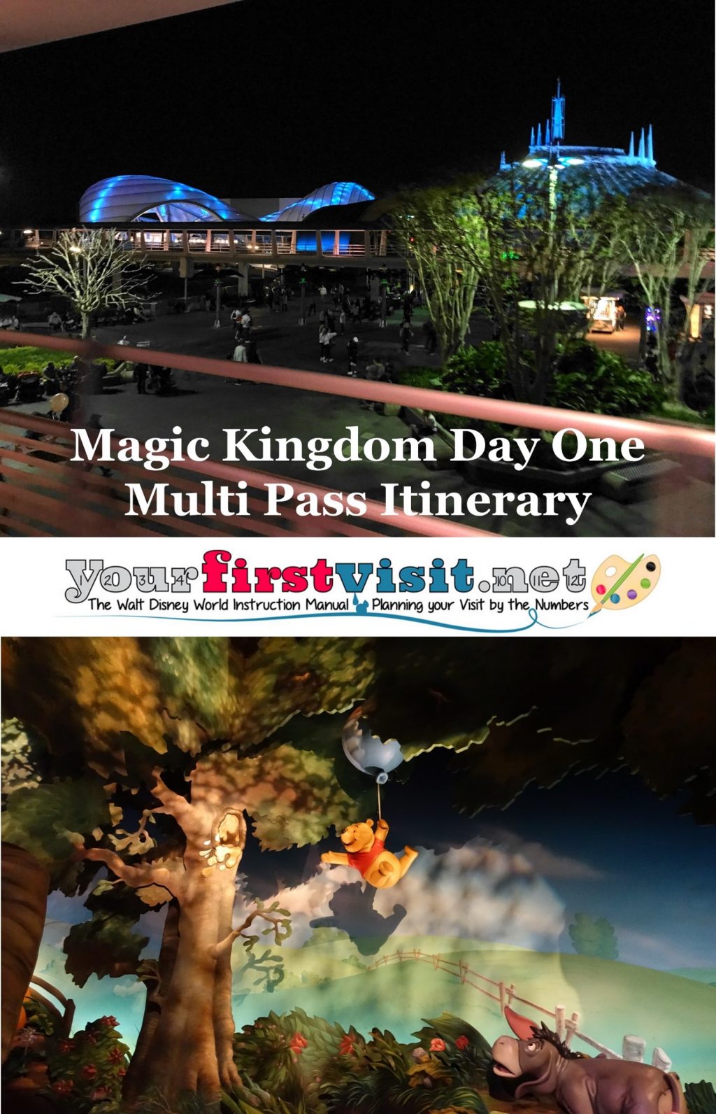 Magic Kingdom Day 1 Disney World Multi Pass Itinerary with Tiana - yourfirstvisit.net