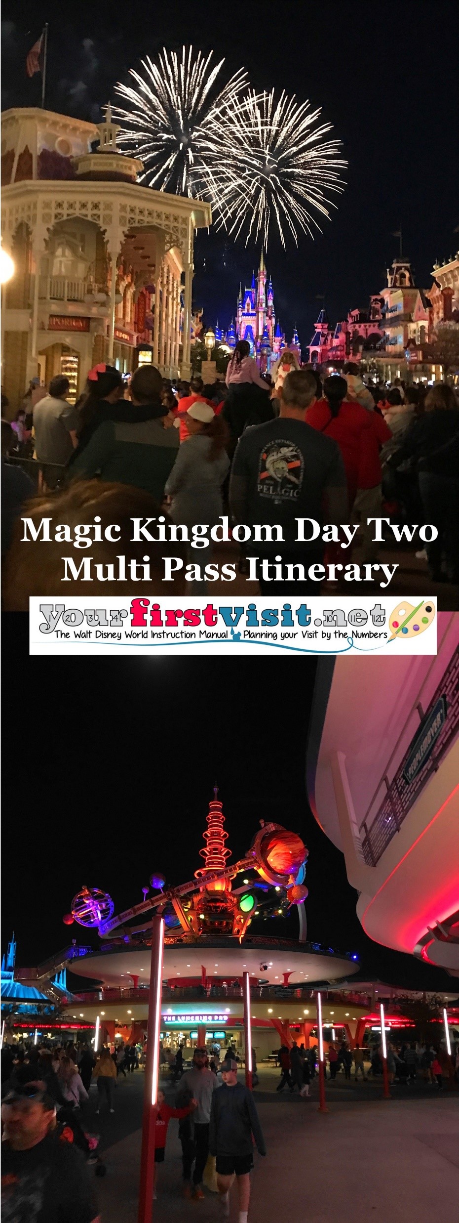 Magic Kingdom Day 2 Disney World Multi Pass Itinerary with Tiana ...