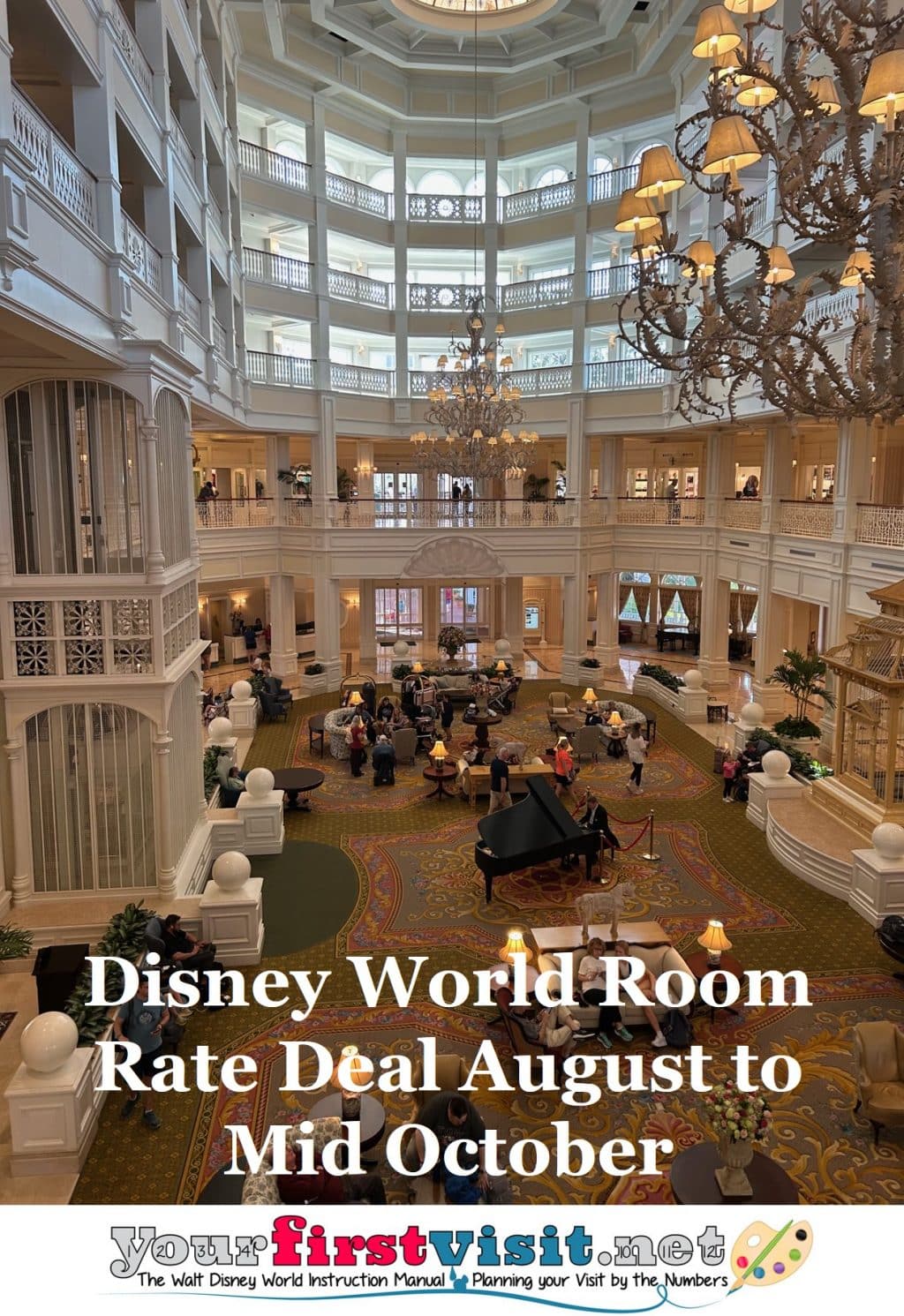 Disney World Room Rate Deal for August through Mid-October 2025 ...