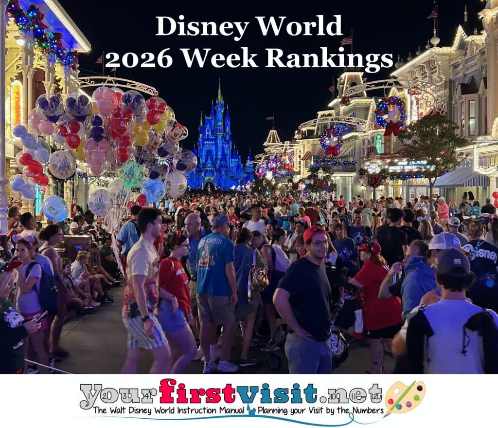 2026 Disney World Week Rankings - yourfirstvisit.net