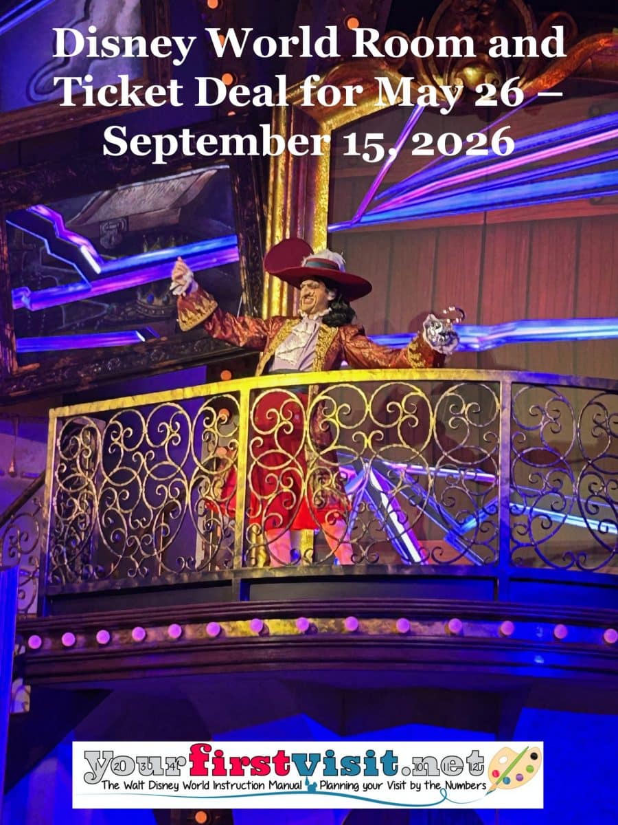 New Disney World Two Free Room Nights and Two Free Ticket Days Deal ...
